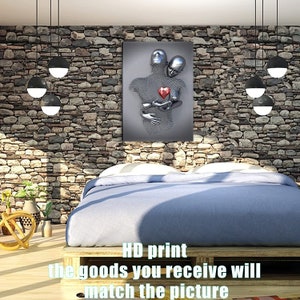 Bedroom Wall Decor Framed Romantic Couple Living Room Canvas - Etsy