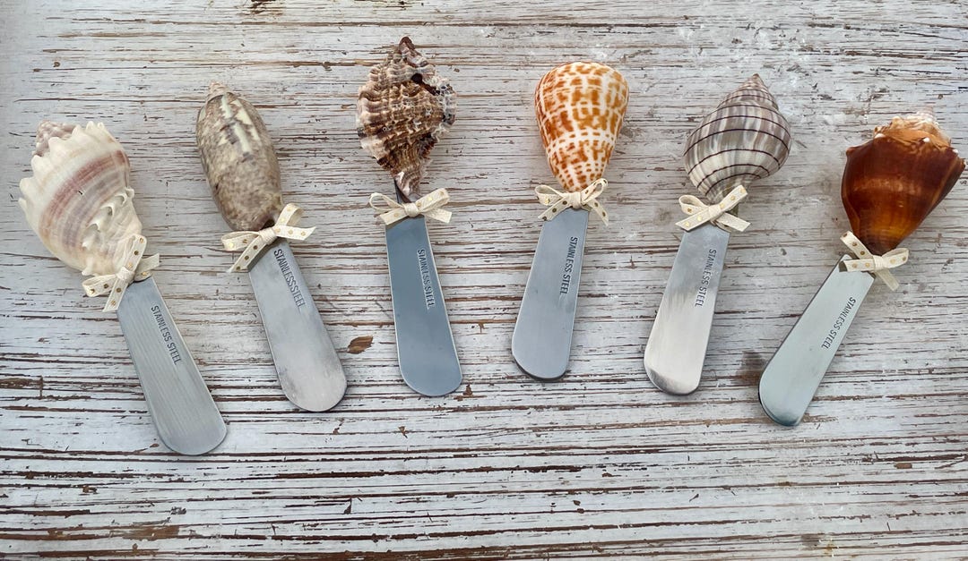 Shell Spreader Knife (small Blade). Handmade One-of-a-kind Marco Island ...
