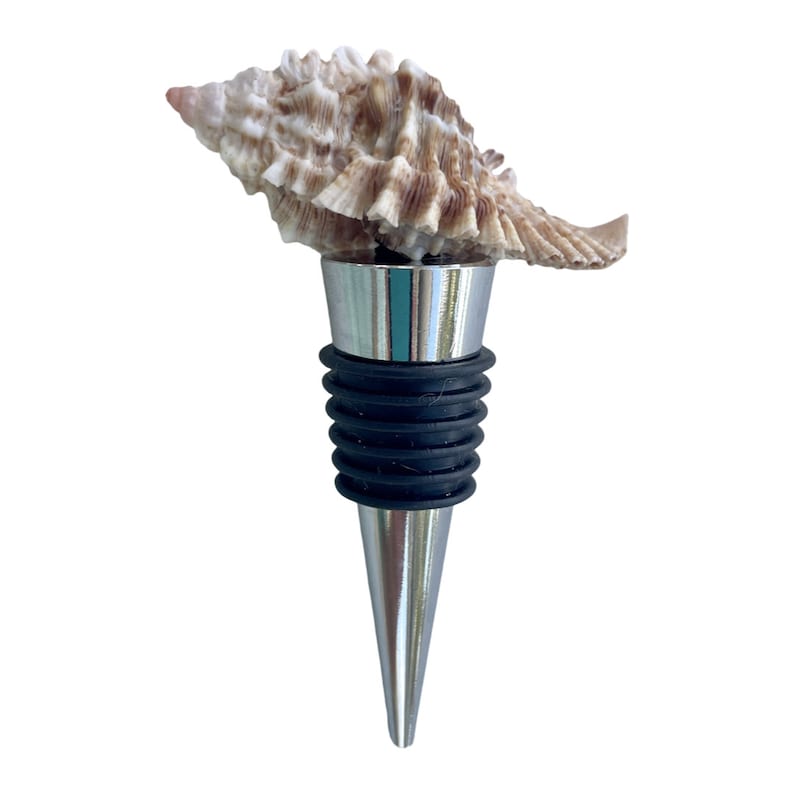 Shell Stopper. Handmade One-of-a-kind Marco Island Seashell Bottle ...