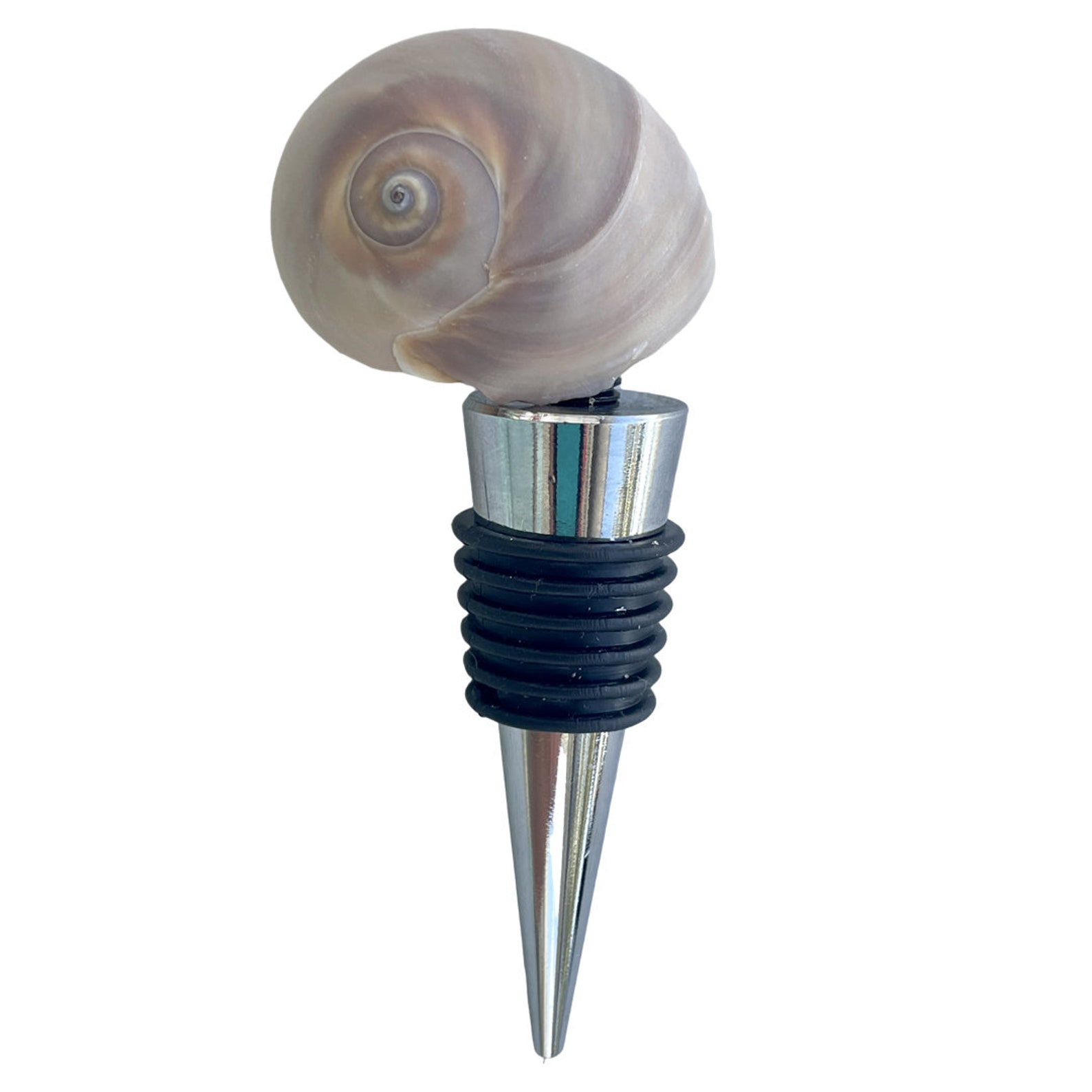 Shell Stopper. Handmade One-of-a-kind Marco Island Seashell Bottle ...