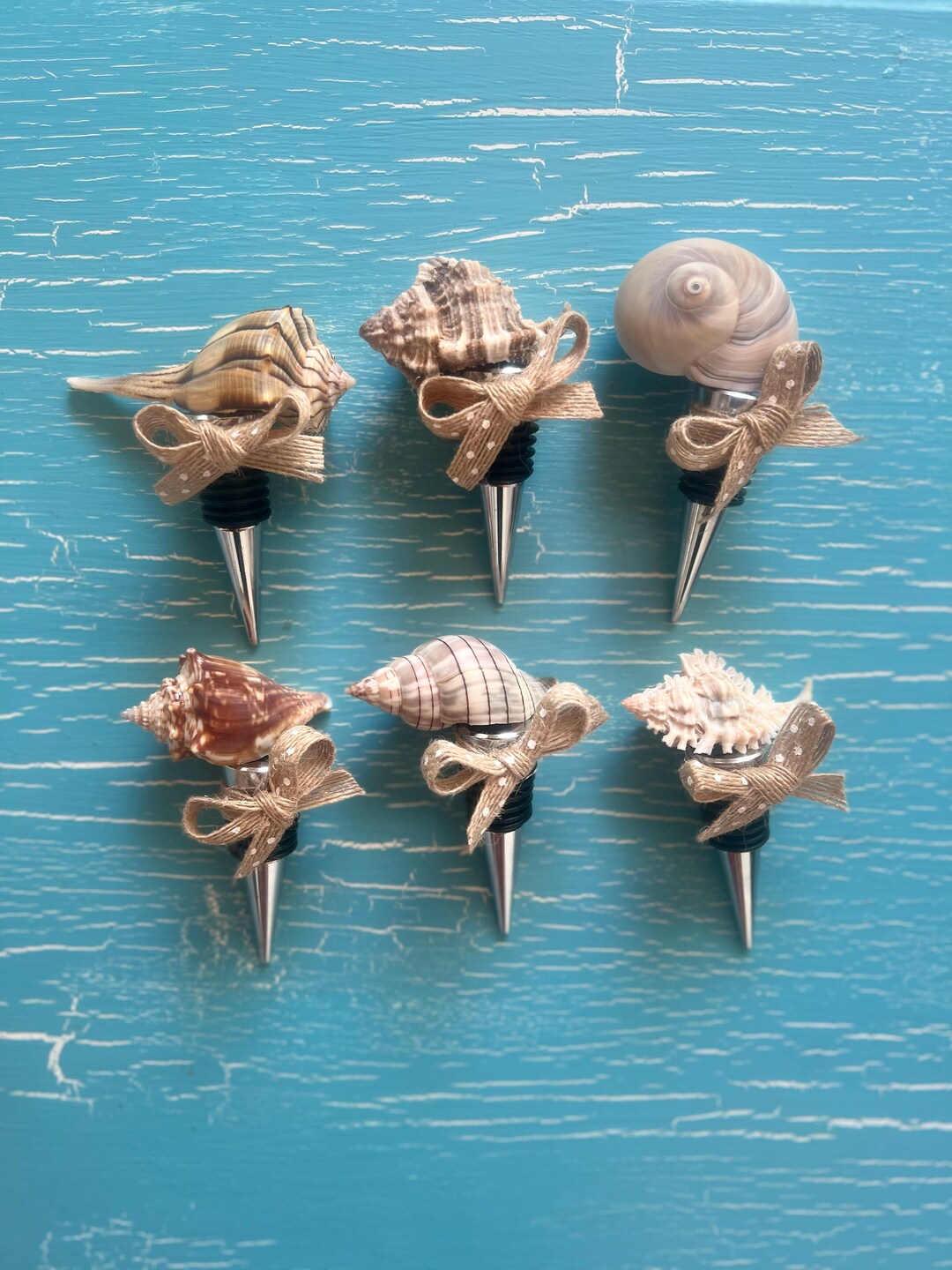 Shell Stopper. Handmade One-of-a-kind Marco Island Seashell Bottle ...