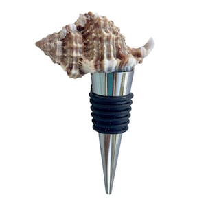 Shell Stopper. Handmade One-of-a-kind Marco Island Seashell Bottle ...