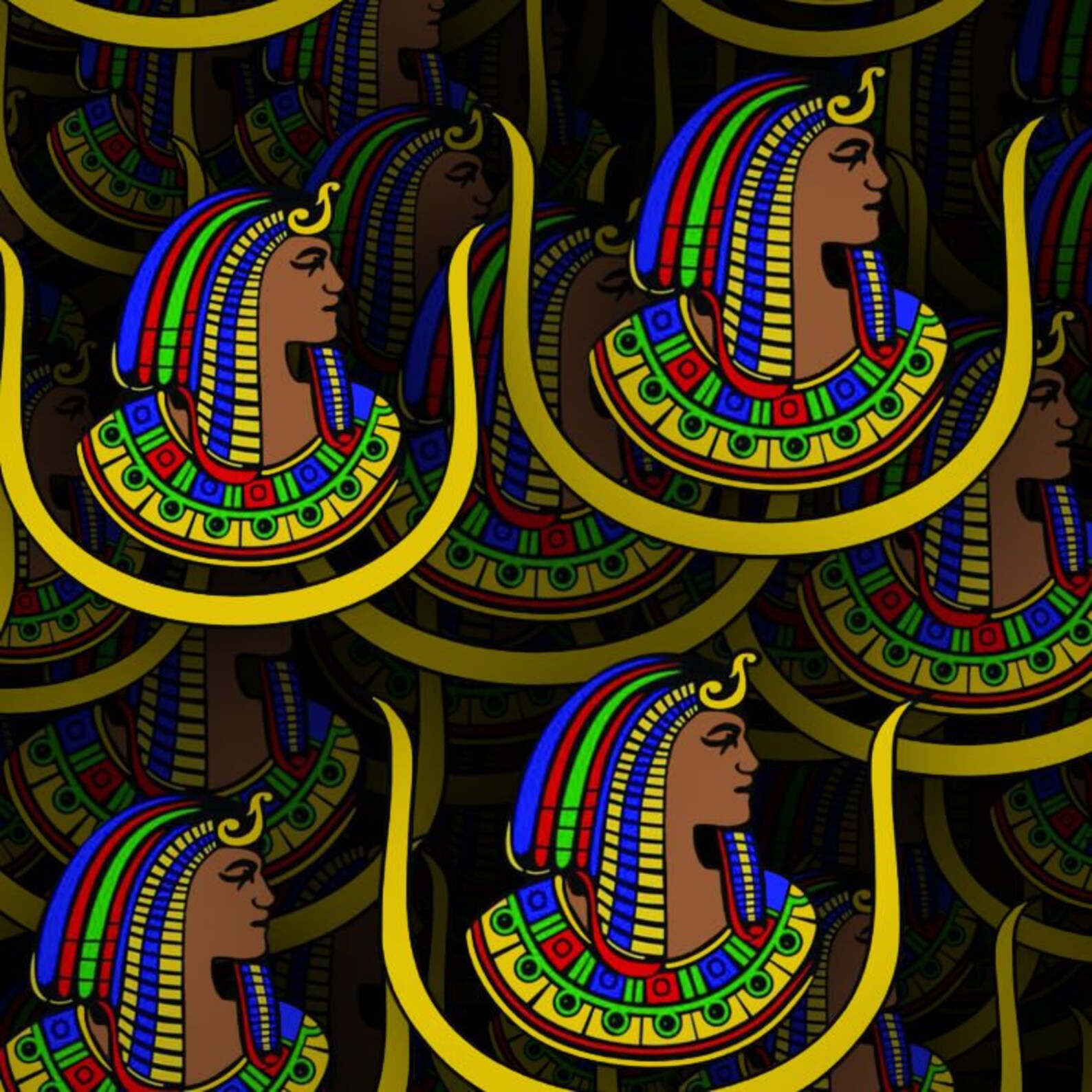 Daughters of Isis 22 Seamless Tileable Repetitive Pattern - Etsy