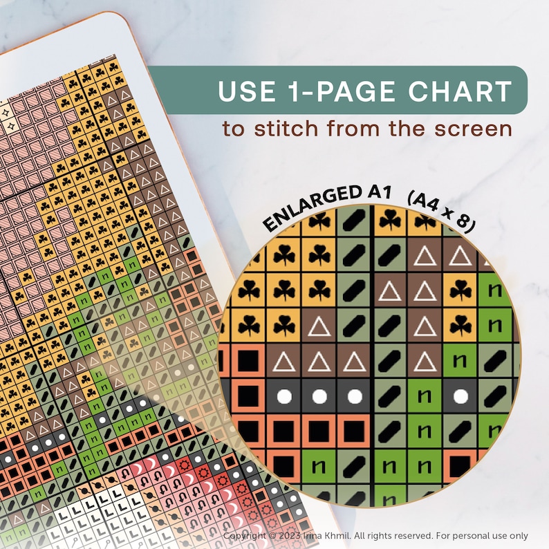 Easter Rabbit Cross Stitch Pattern PDF Easter Bunny and Eggs - Etsy