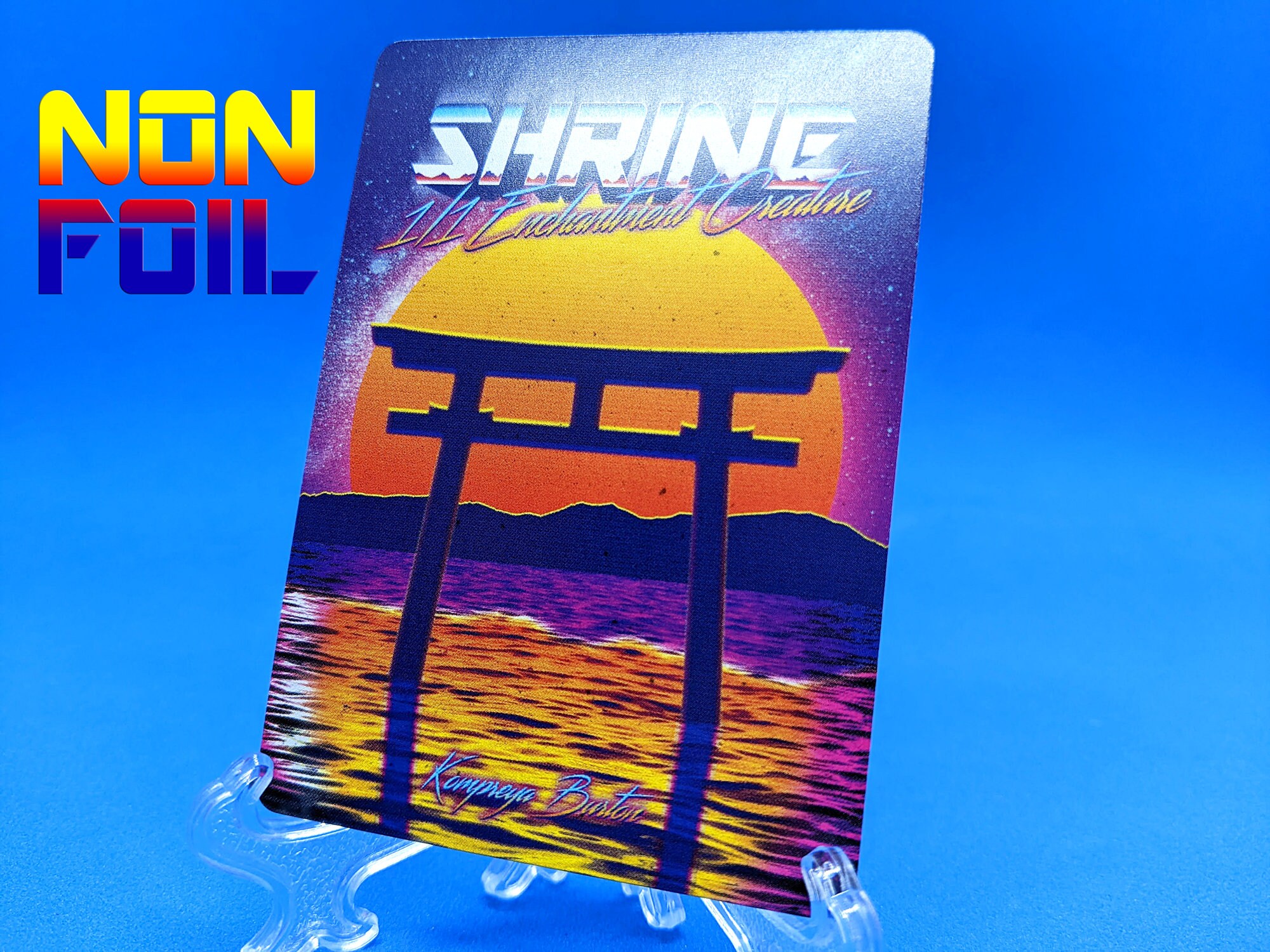 Outrun Shrine Token - Etsy