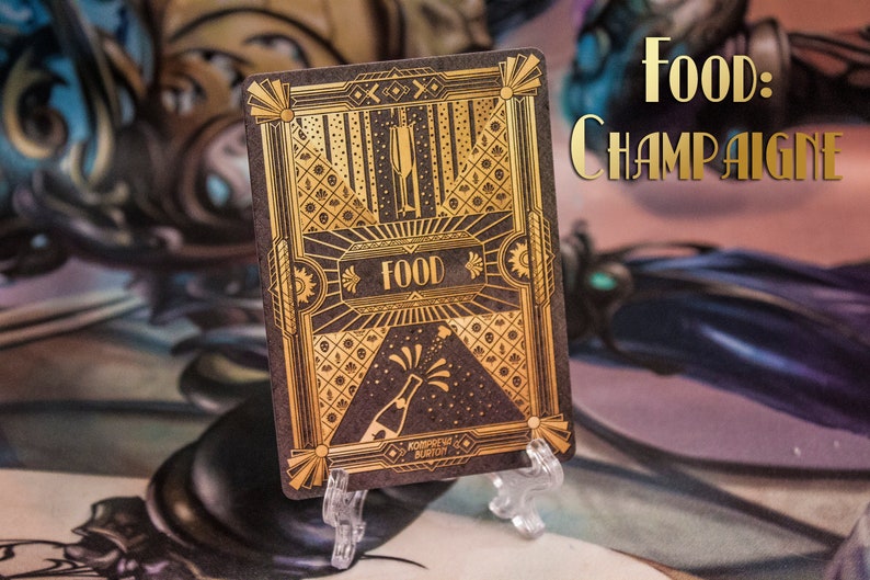 Art Deco Tokens - Food - Etsy