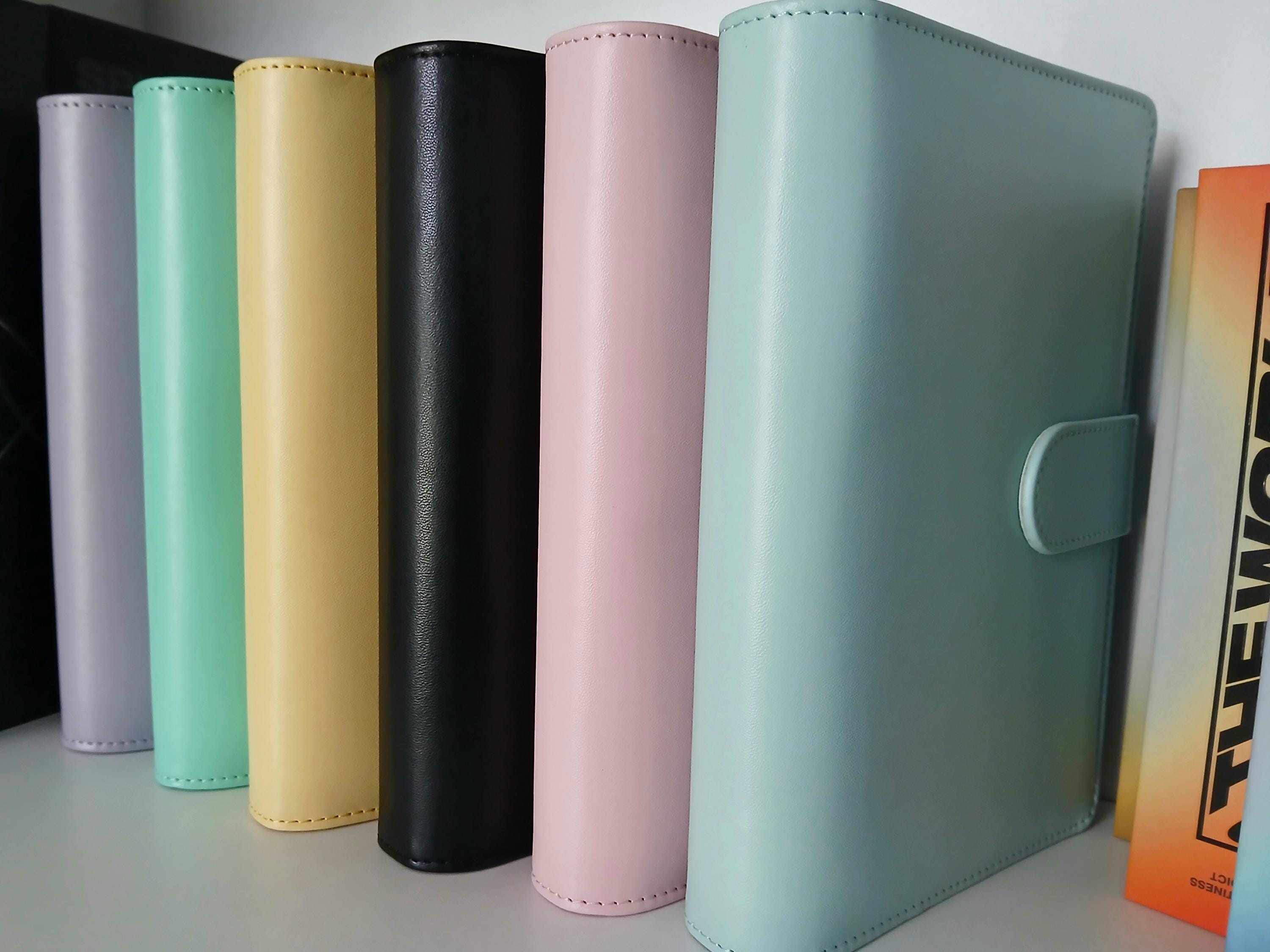 A6 K-pop Photocard Binder DIY Deco Kit: PU Leather Album W/pages ...