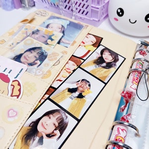 A5 Kpop Photocard Binder Custom Deco K-pop Collect Book Holds up to 160 ...