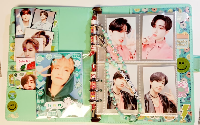 A5 Kpop Photocard Binder Custom Deco K-POP PC Collect Book - Etsy