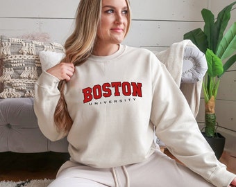 Boston University Sweatshirt - Etsy