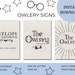 Owlery and Emporium Signs Printable Digital Download Magical Party ...