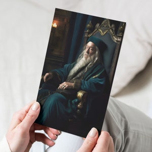 Headmaster Portrait | With / Without Printable Frame | Magical Party ...