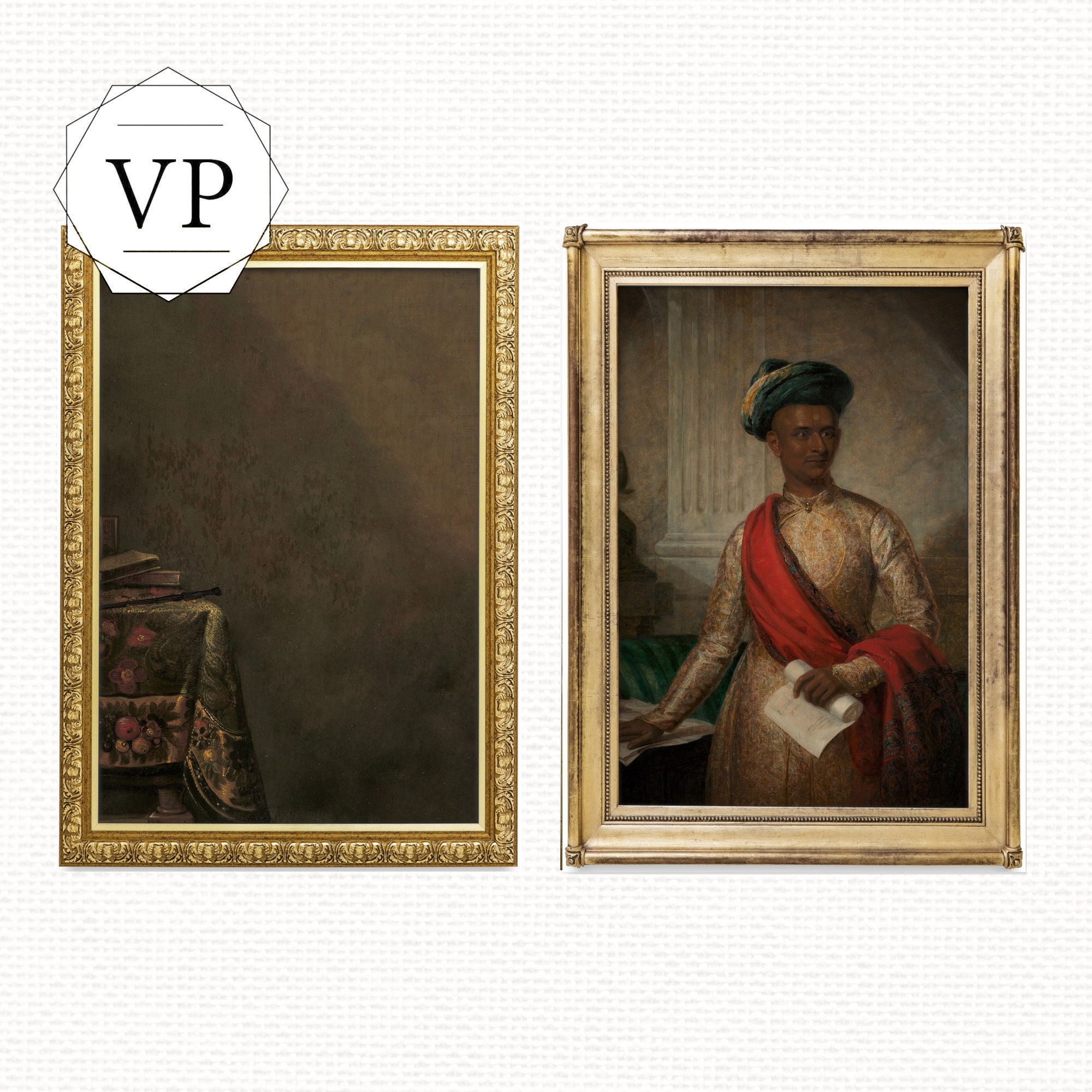 Wizard Portraits With Frames | SET OF 8 | Magical Party Harry Wizard ...