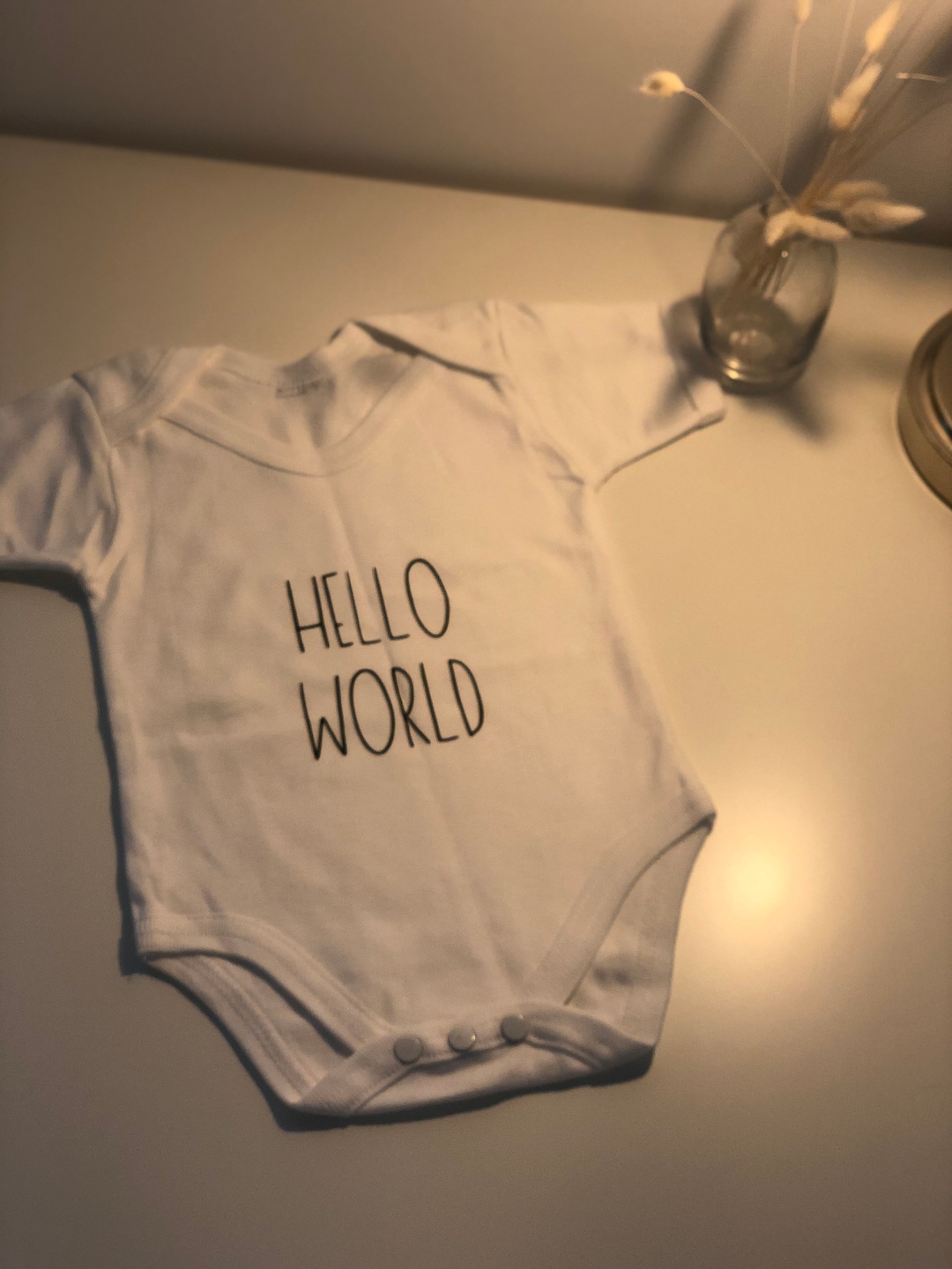 Hello World Baby Grow - Etsy