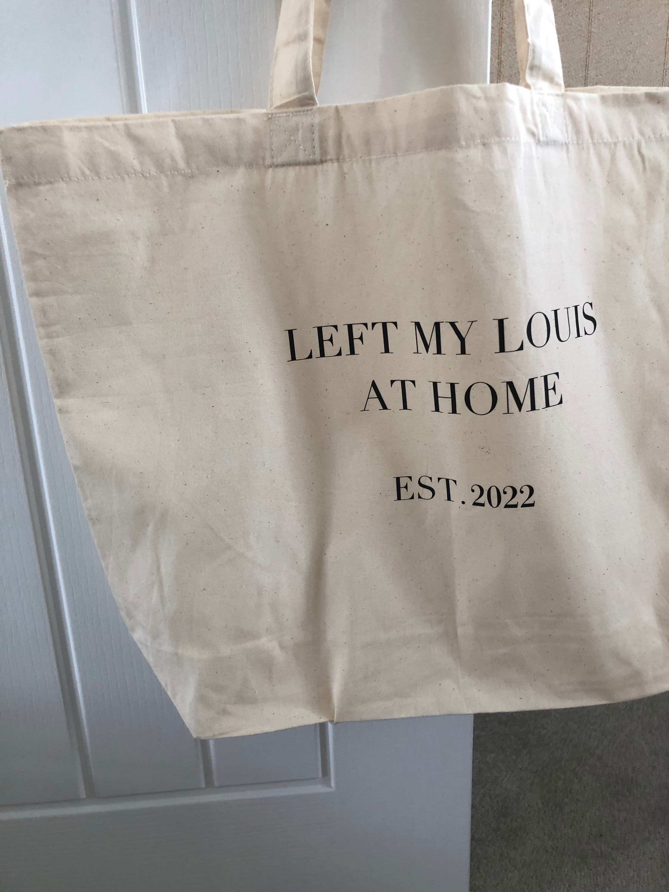 Left My Louis Tote Bag - Etsy