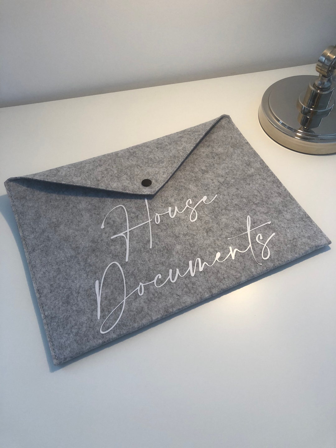 Personlised Felt Folder - Etsy