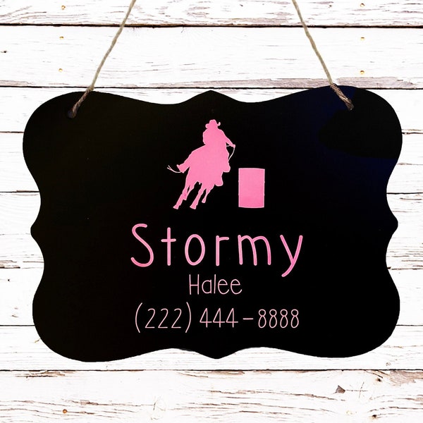 Horse Stall Sign - Etsy