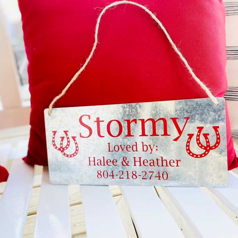 Horse Stall Signs - Etsy