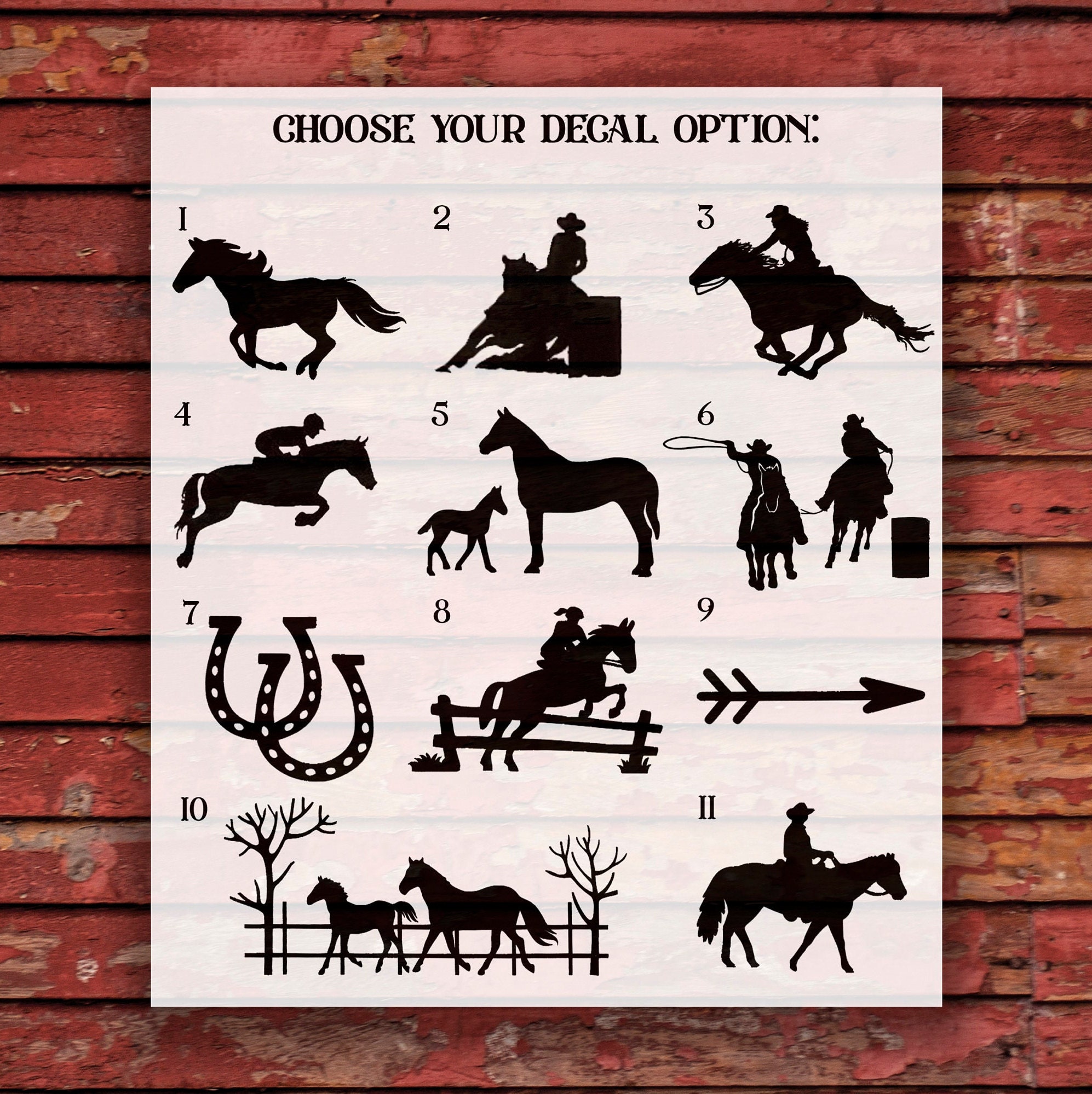 Custom 8x10 In. Horse Stall Signs Chalkboard Stall Signs Barn Decor ...