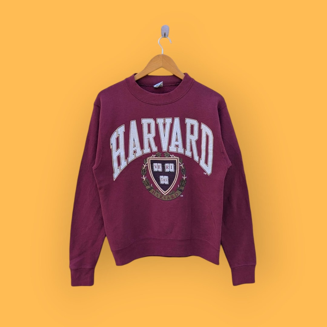 Vintage 90s Harvard University Sweatshirt Harvard University Crewneck ...