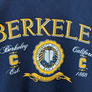 Vintage 90s University California Berkeley Sweatshirt University ...