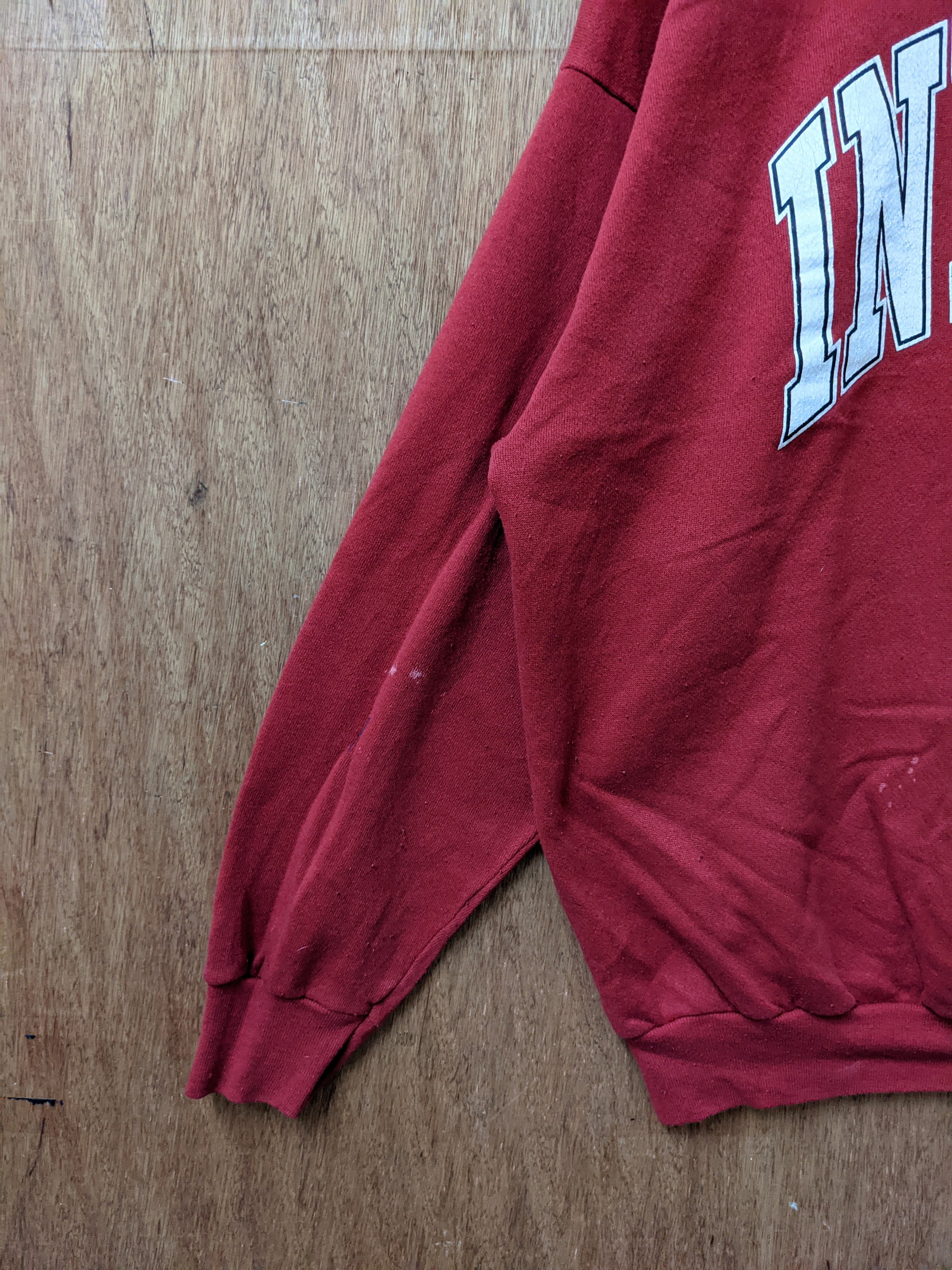 Vintage Indiana University Spell Out Sweatshirt Indiana University ...