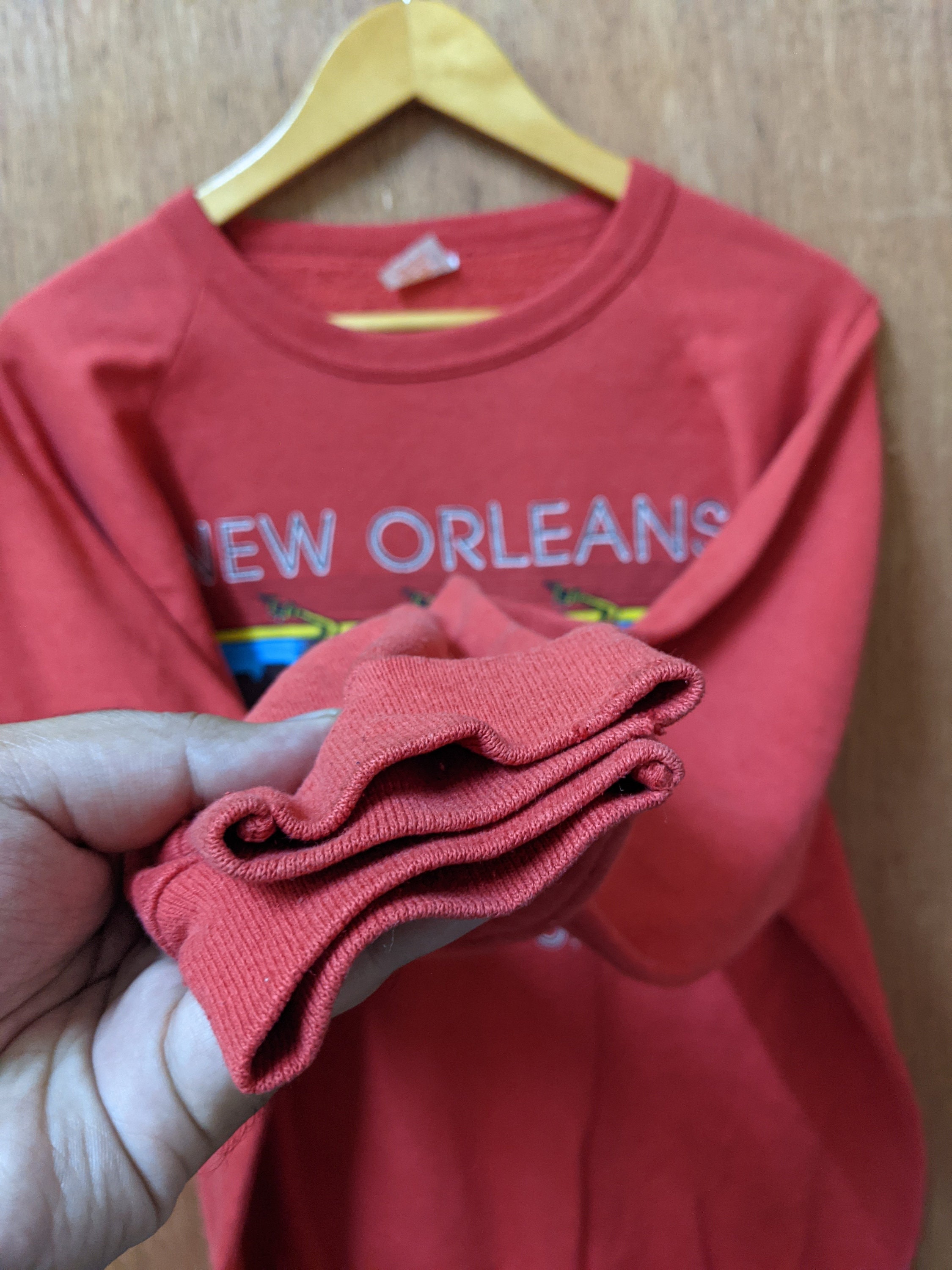 Vintage New Orleans Jazz Big Image Sweatshirt New Orleans Crewneck New ...