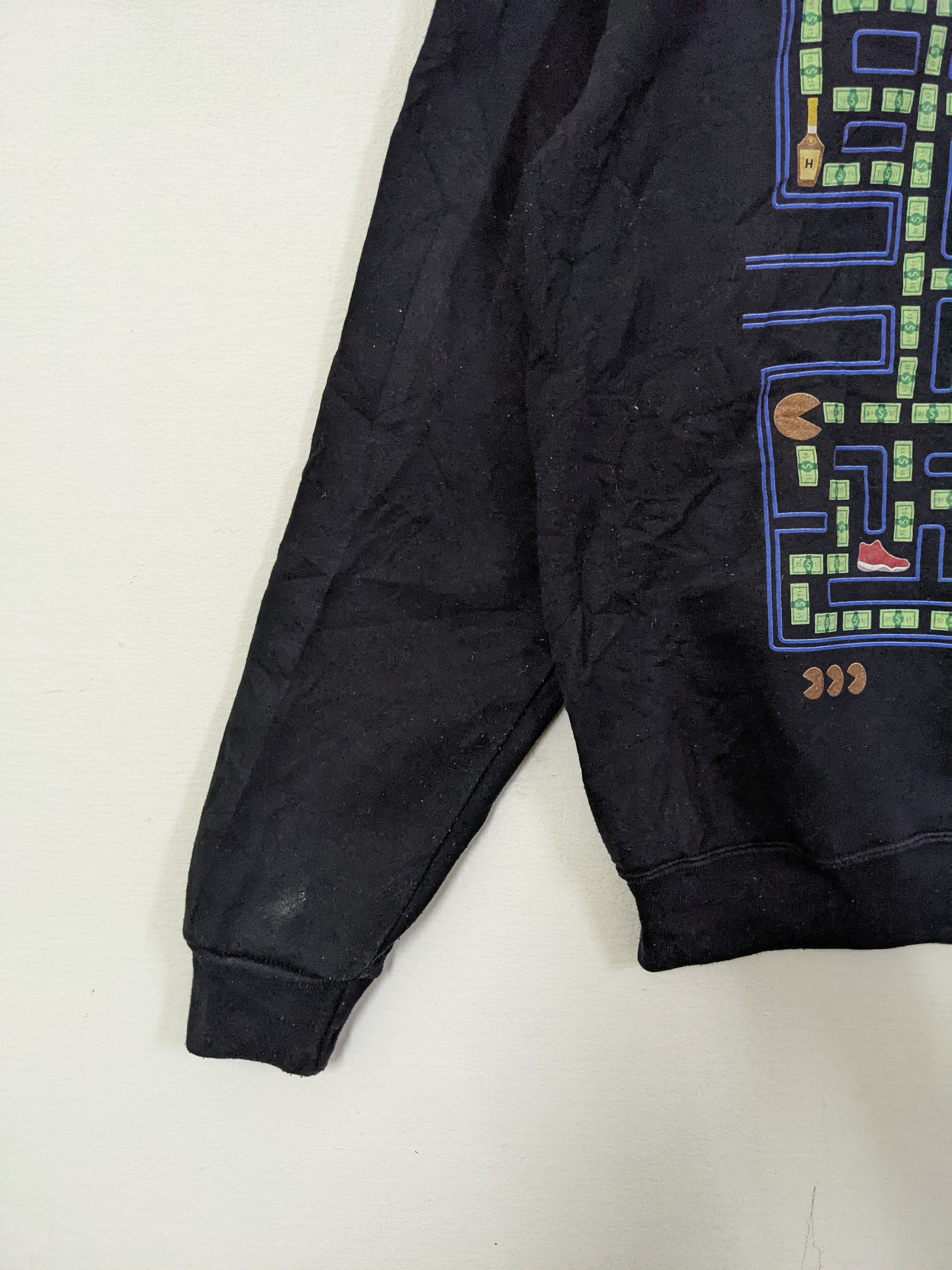 Vintage Pac Man Sweatshirt Pac Man Crewneck Pac Man Sweater Pullover ...