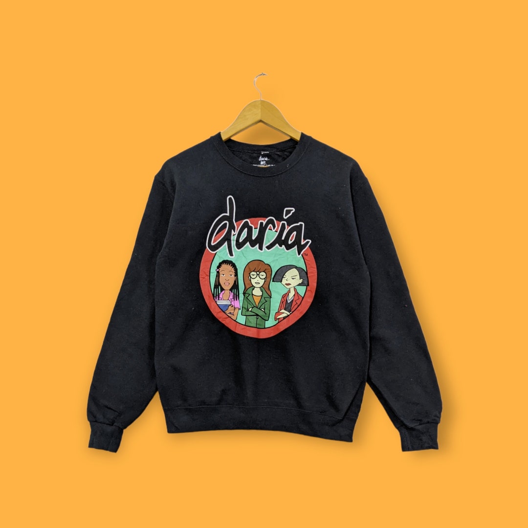 Daria Cartoon Network Sweatshirt Daria Crewneck Daria Sweater Pullover ...