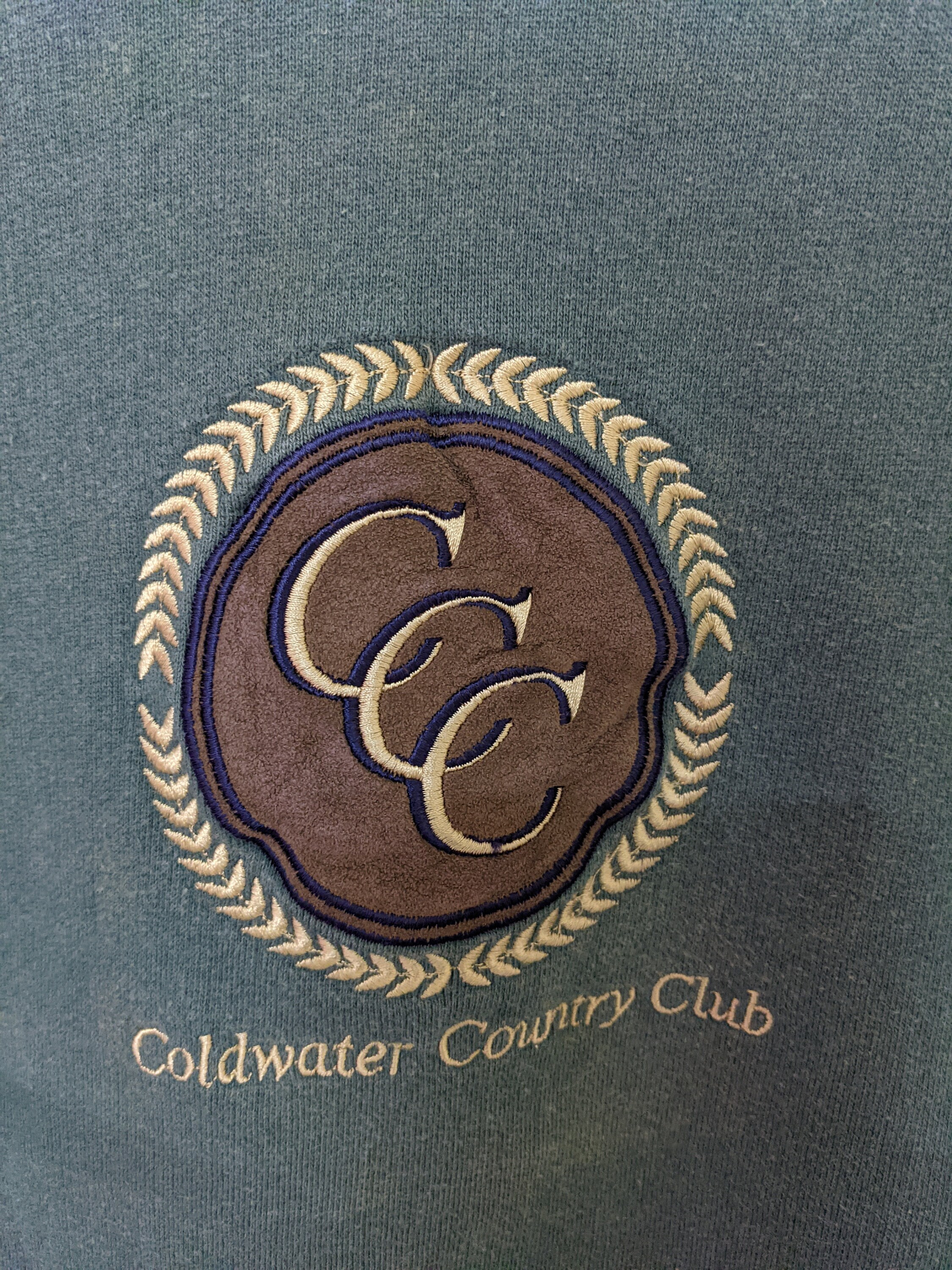 Vintage Coldwater Country Club Sweatshirt Coldwater Country Club ...
