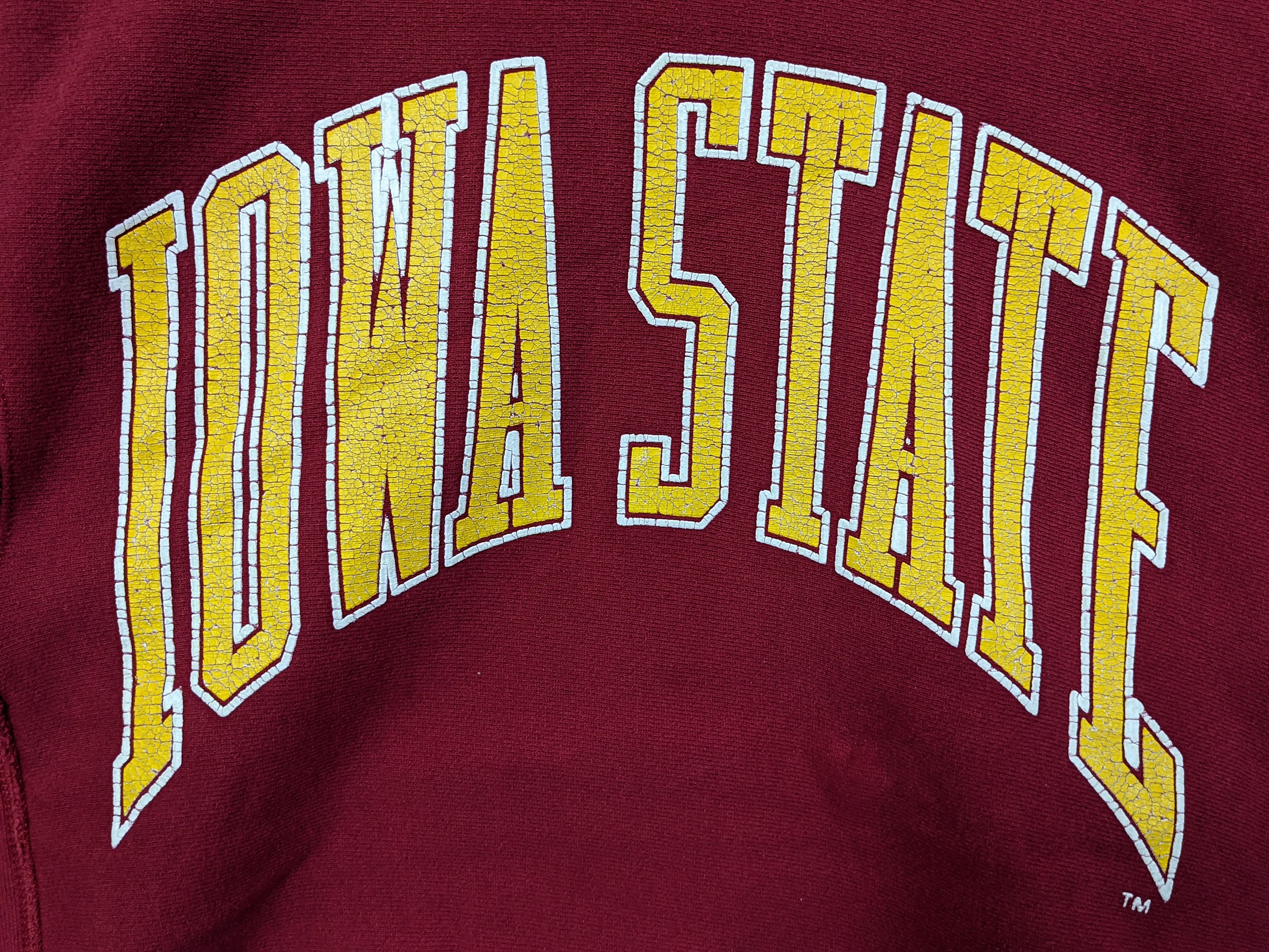 Vintage 90s Iowa State University Sweatshirts Iowa State University ...