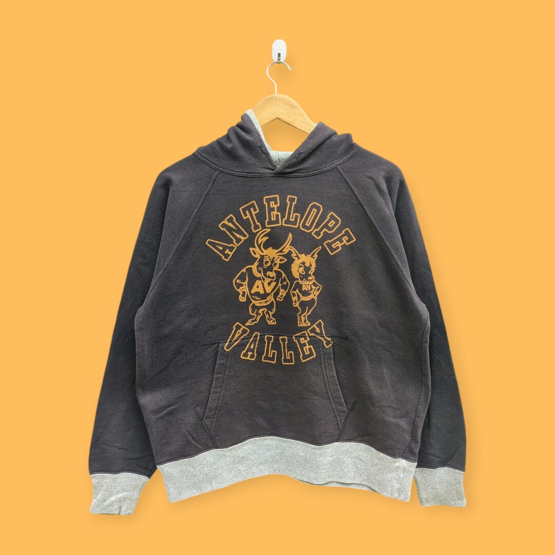 Vintage Sugar Cane Big Image Hoodie Antelope Valley Sweater Pullover ...