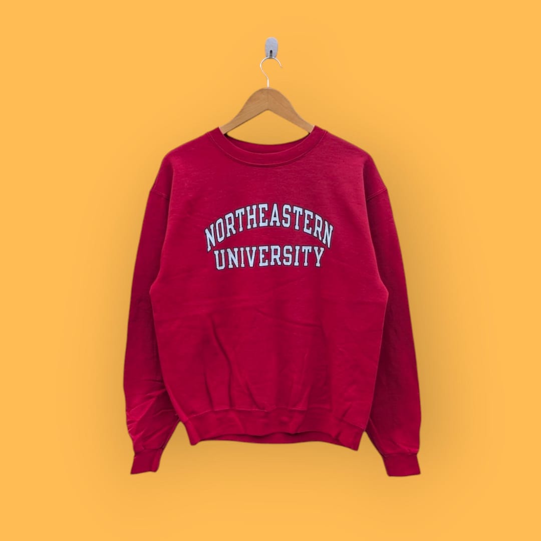 Vintage Northwestern University Sweatshirt Northeastern University ...