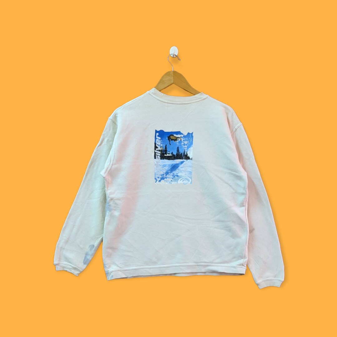 Quicksilver Big Logo Snowboard Sweatshirt Quicksilver Crewneck ...