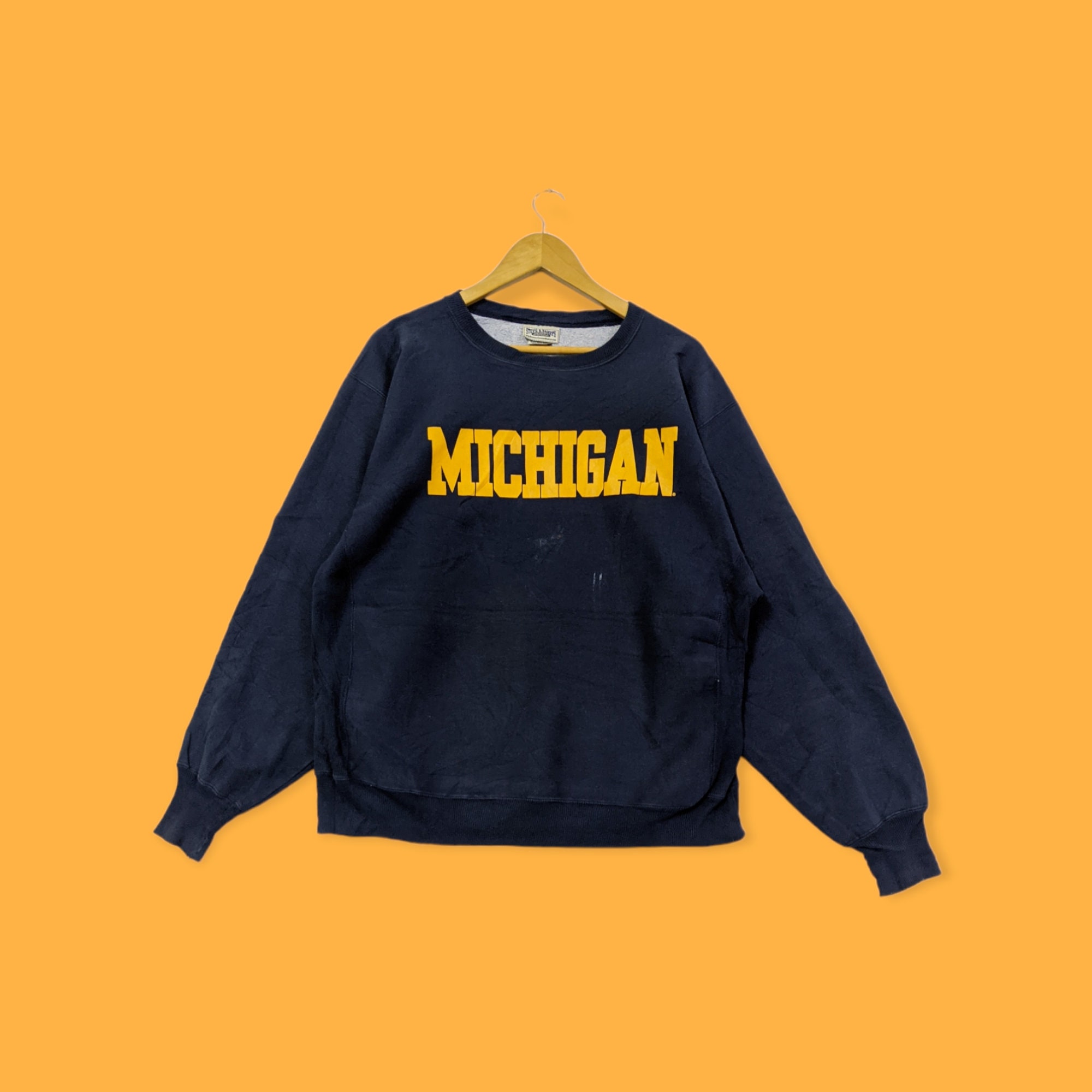 Vintage Michigan University Sweatshirts Michigan University Crewneck ...