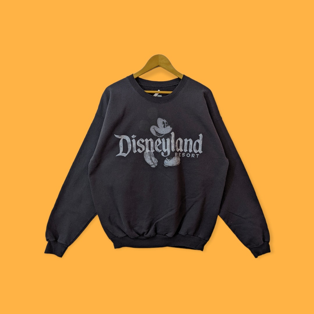 Disneyland Mickey Mouse Big Logo Sweatshirt Disneyland Crewneck ...