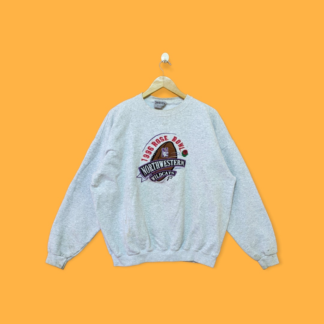 Vintage 1996 Northwestern Wildcats Sweatshirt Northwestern Wildcats ...