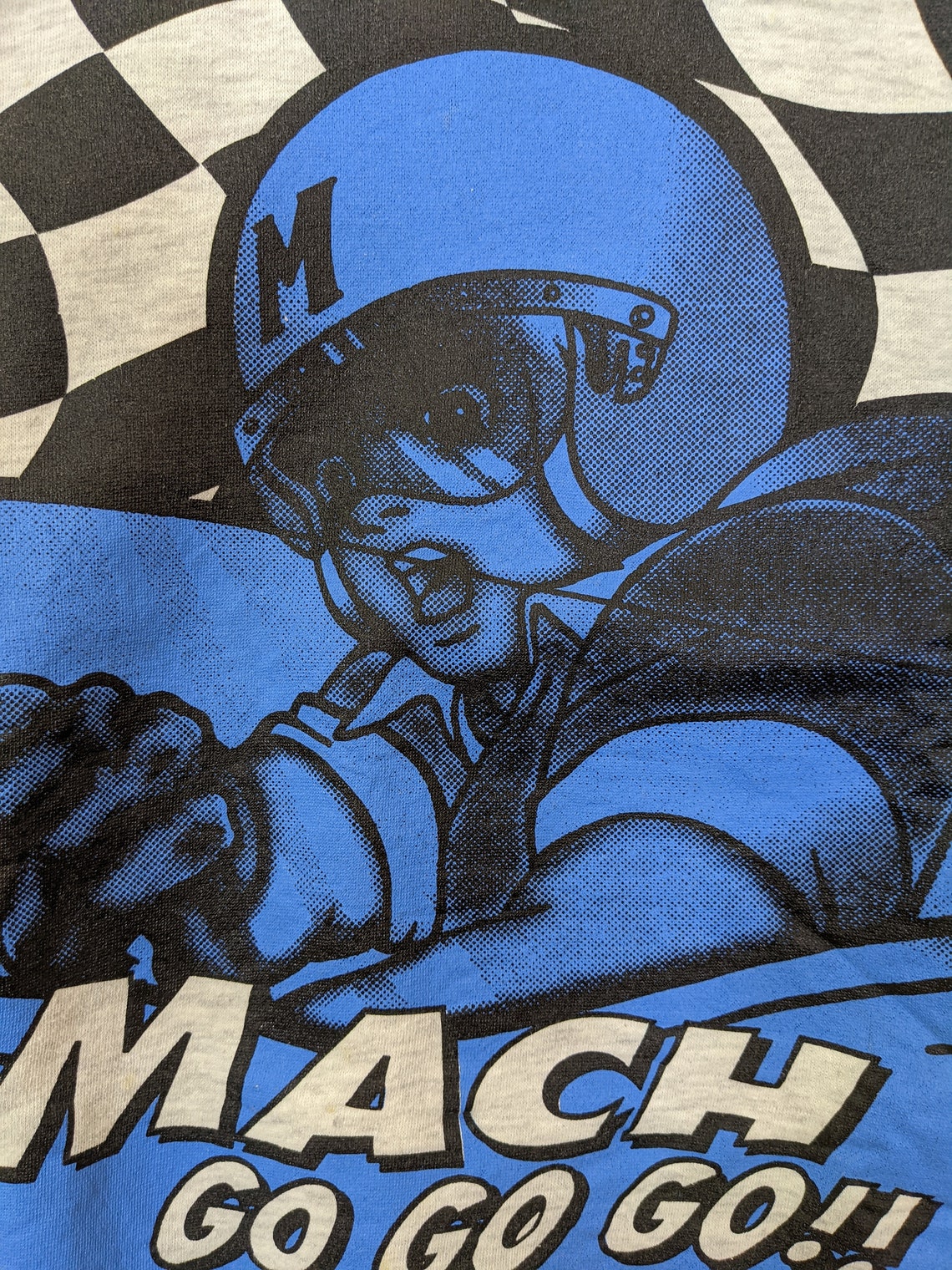 Vintage Speed Racer Manga Japanese Anime Sweatshirt Speed Racer ...