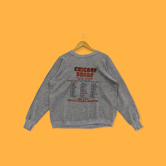 Vintage 1985 Chicago Bears Sweatshirt Chicago Bears Crewneck Vintage 1985 Chicago Bears Sweatshirt Chicago Bears Crewneck
