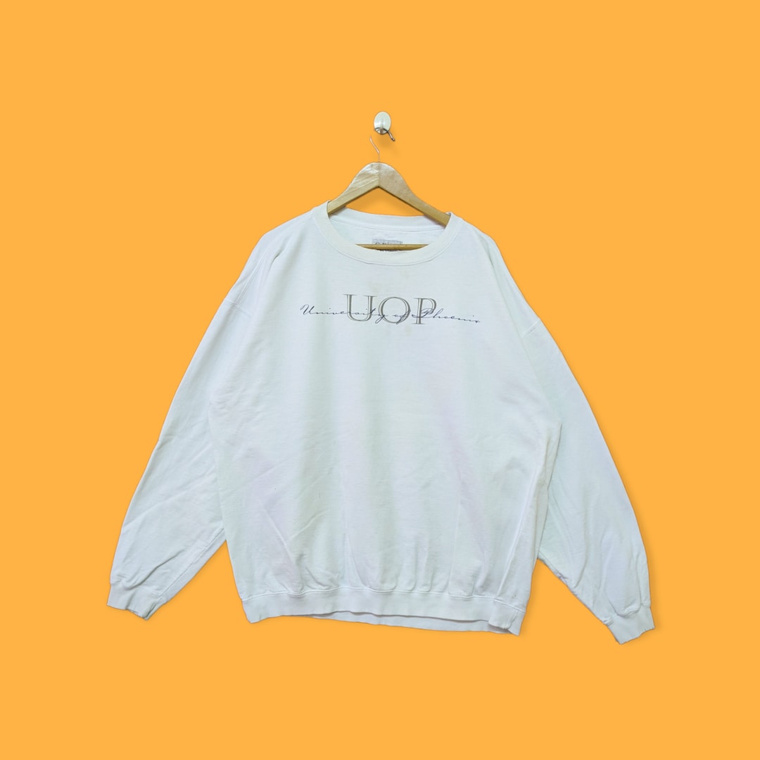 Vintage University of Phoenix Sweatshirt University of Phoenix Crewneck ...