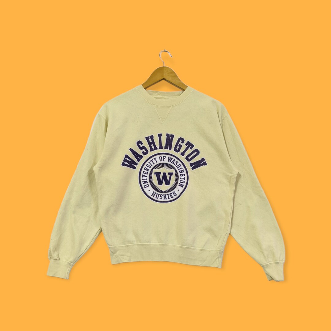 University of Washington Sweatshirt University of Washington Crewneck ...