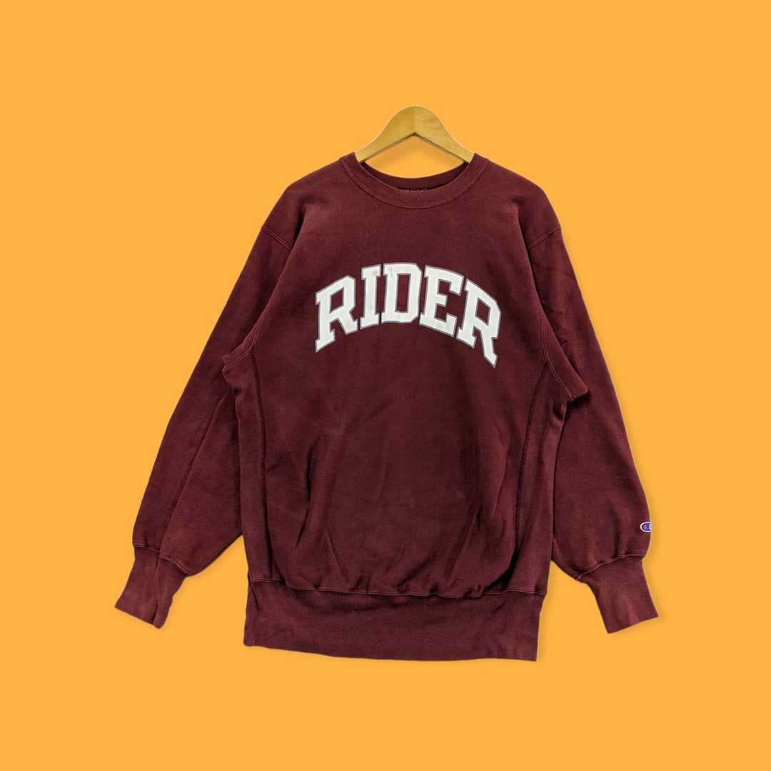Vintage Rider University Champion Reverse Weave Sweatshirt Rider ...