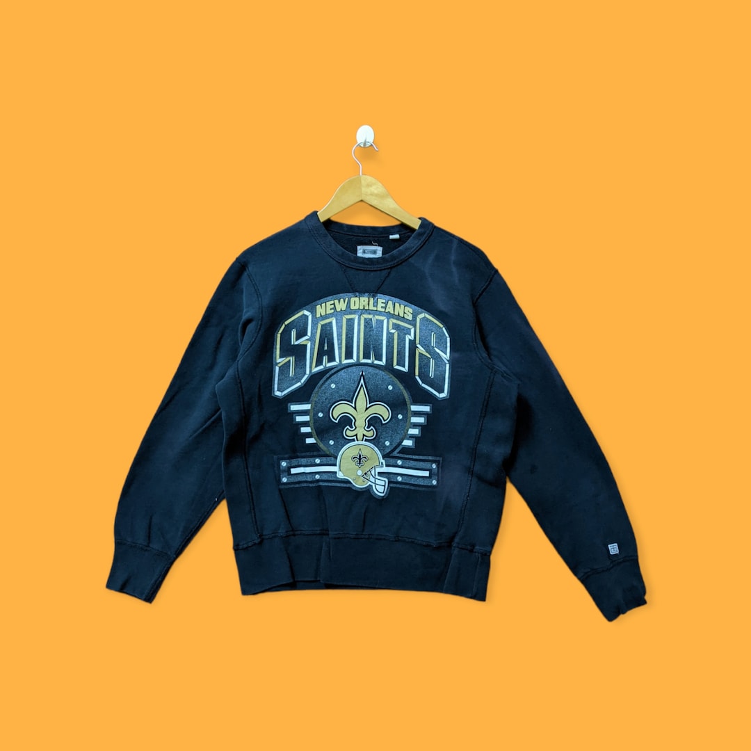 Sun Faded New Orleans Saints Sweatshirt New Orleans Saints Crewneck New ...