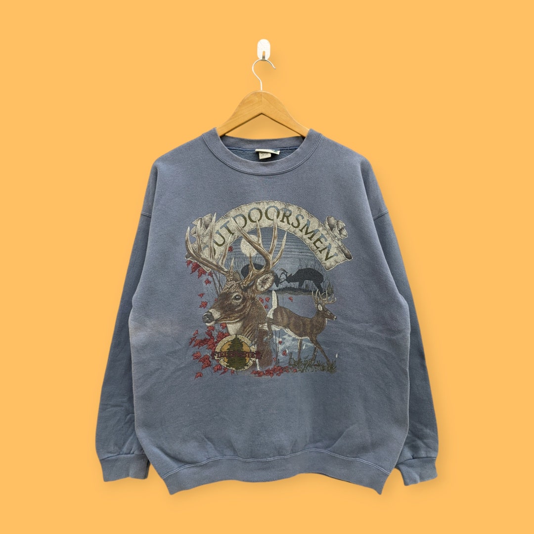 Vintage North American Outfitters Sweatshirt Fieldmaster Crewneck Deer ...