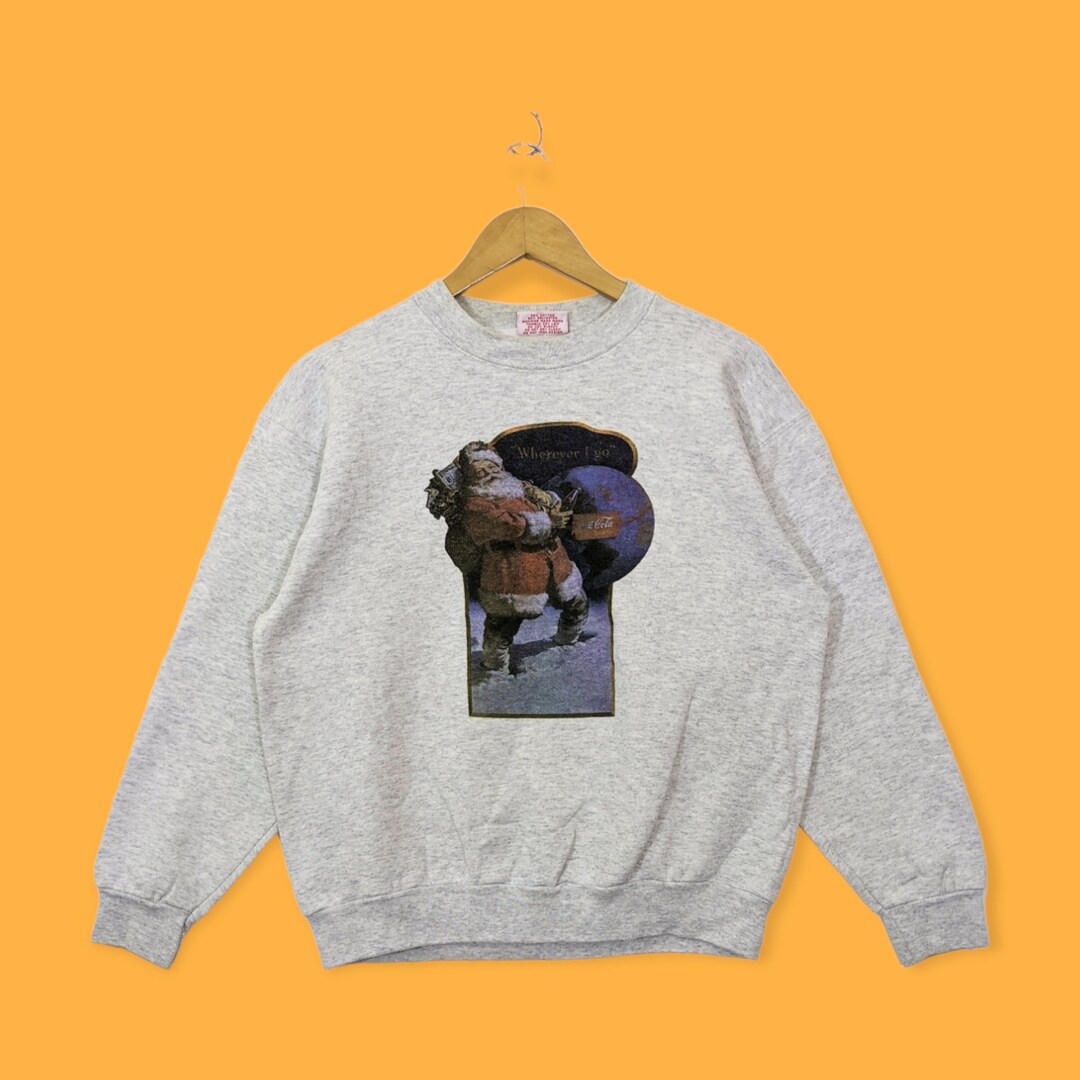 Vintage Coca Cola Sweatshirt Coca Cola Crewneck Coca Cola Sweater ...