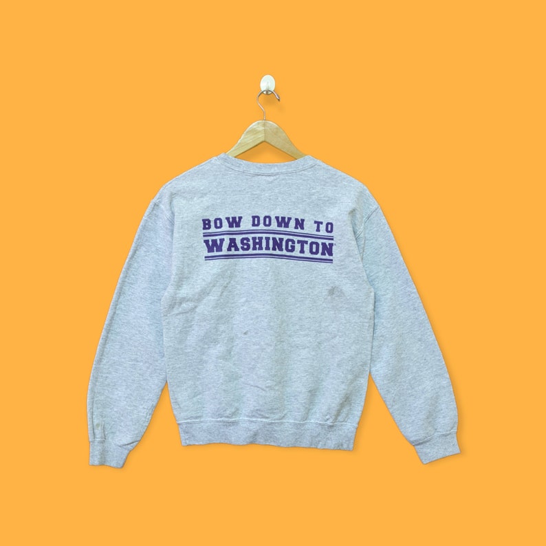 Washington Huskies Sweatshirt Washington Huskies Crewneck Washington ...