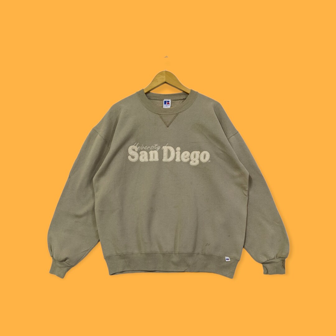 Vintage University San Diego Sweatshirt University San Diego Crewneck ...