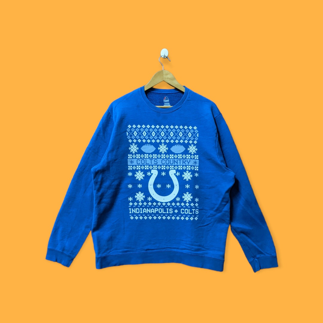 Indianapolis Colts Sweatshirt Indianapolis Colts Crewneck Indianapolis ...