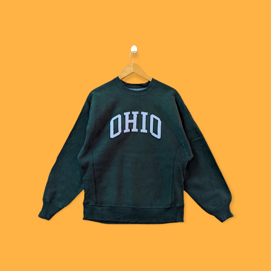 Ohio Embroidered Logo Sweatshirt Ohio Crewneck Ohio Sweater Pullover ...