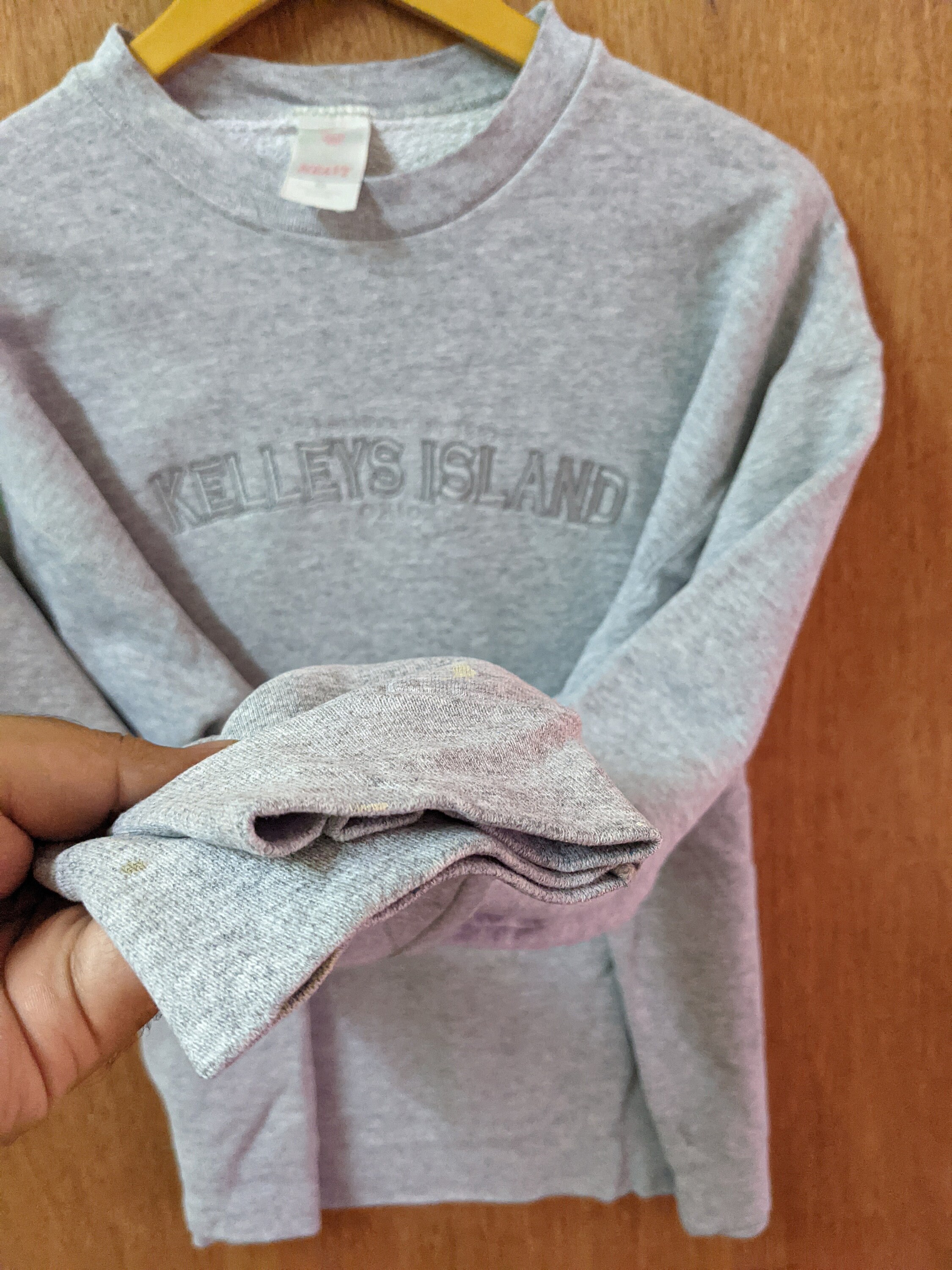 Vintage Kelleys Island Embroidered Logo Sweatshirt Kelleys Island ...